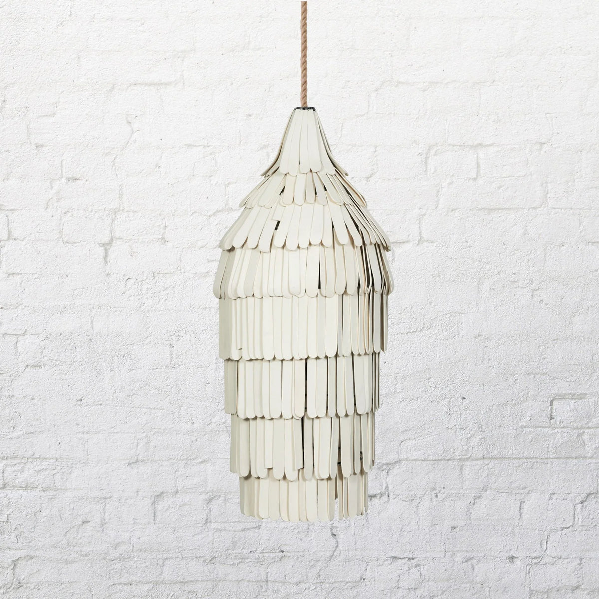 COCOON HANDMADE CLAY SHARD PENDANT LIGHT | WHITE | 2 SIZES– Green ...