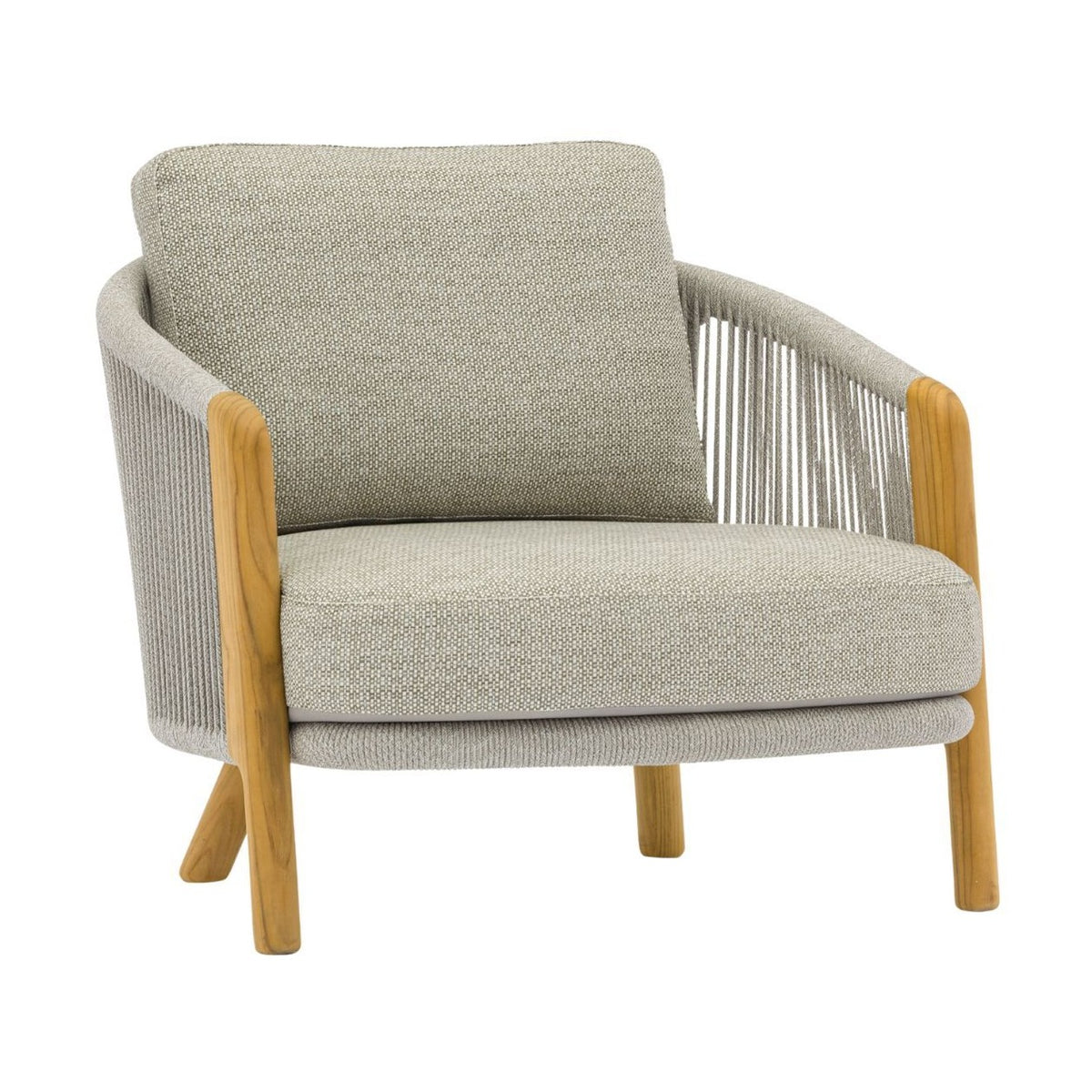 KOMO LOUNGE CHAIR | DUNE-SAND-TEAK | IN-OUTDOORS– Green Design Gallery