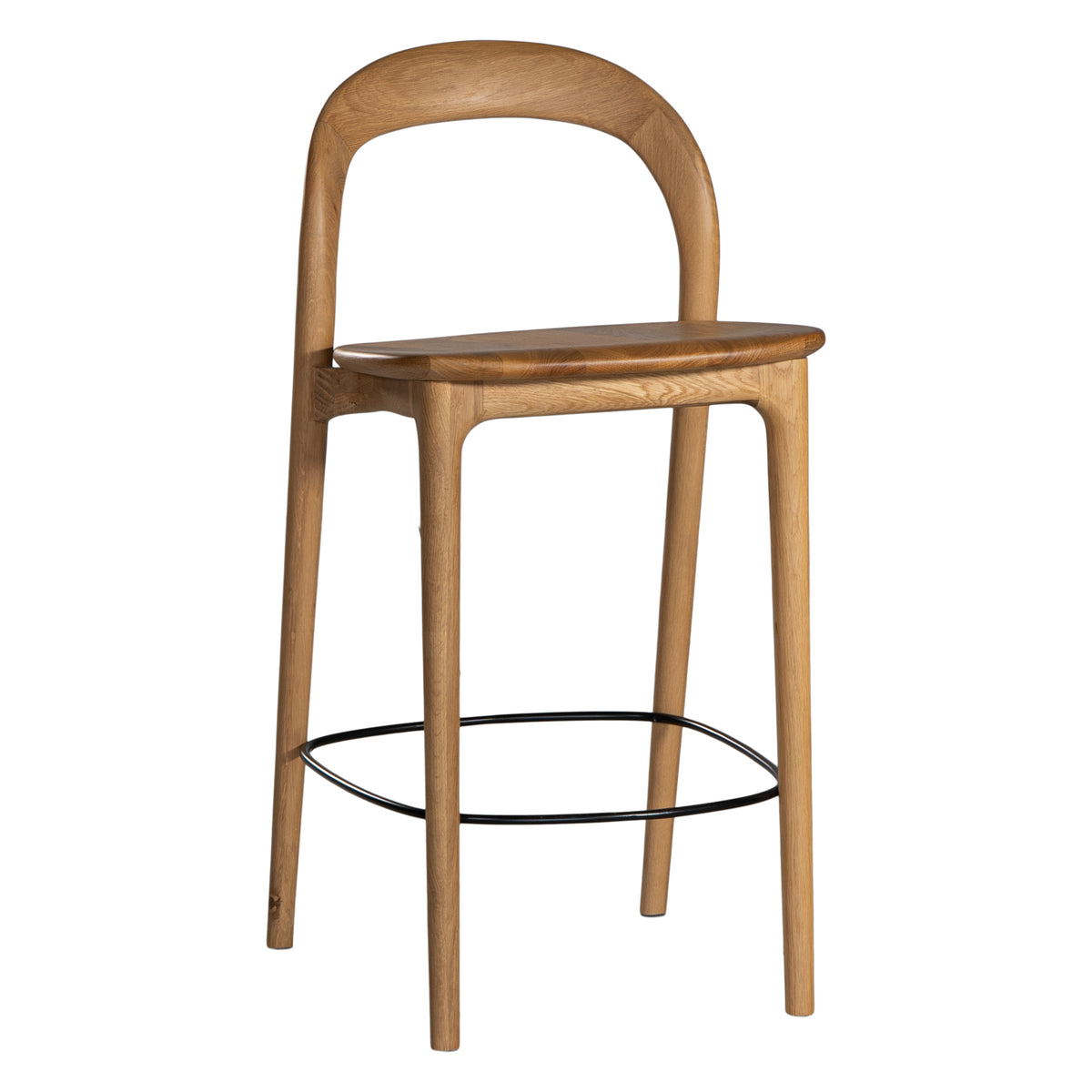 LOKI BAR CHAIR | NATURAL OAK– Green Design Gallery