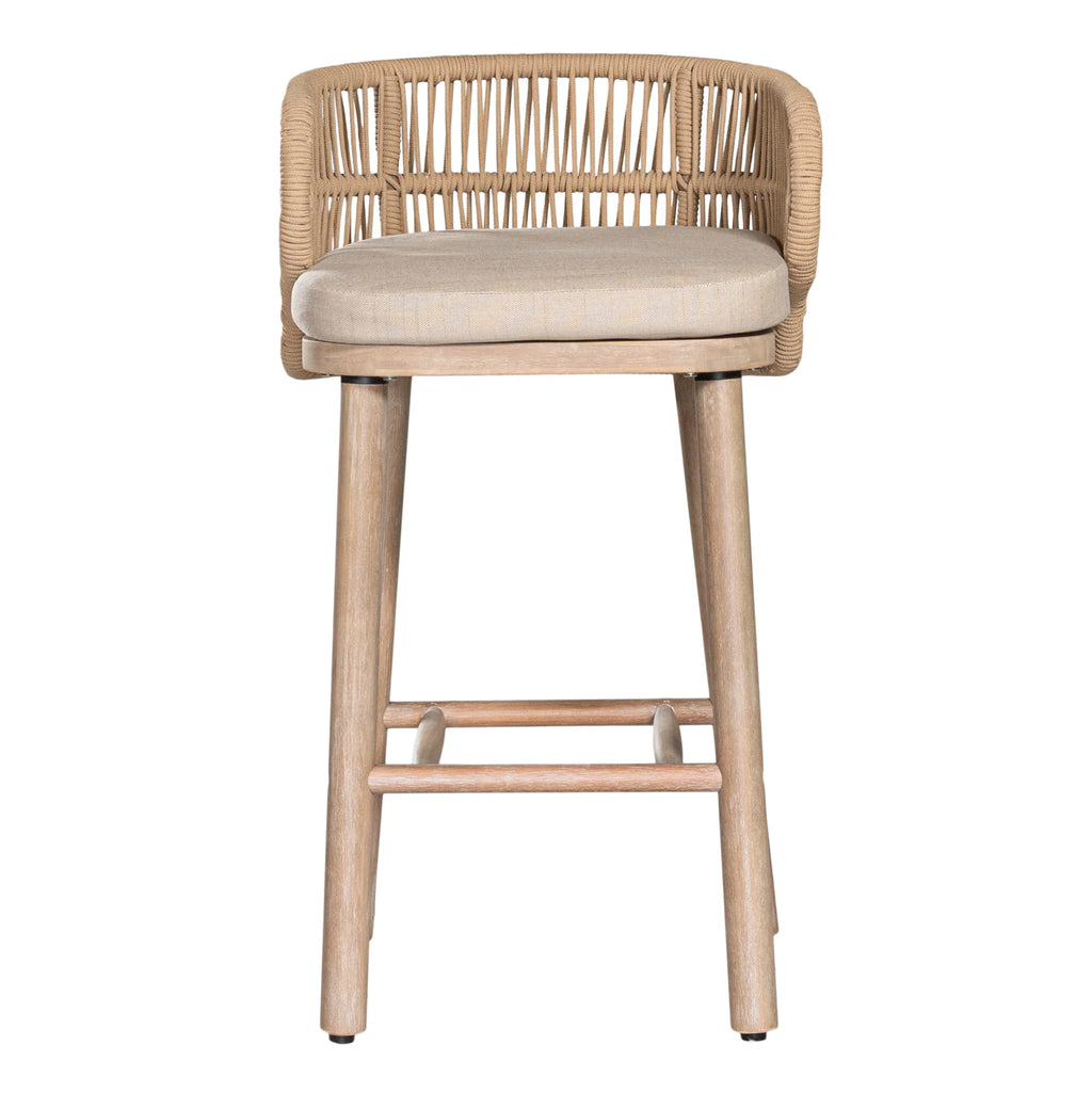 MOYEL BAR CHAIR | NATURAL | IN-OUTDOORS | 2 HEIGHTS– Green Design Gallery