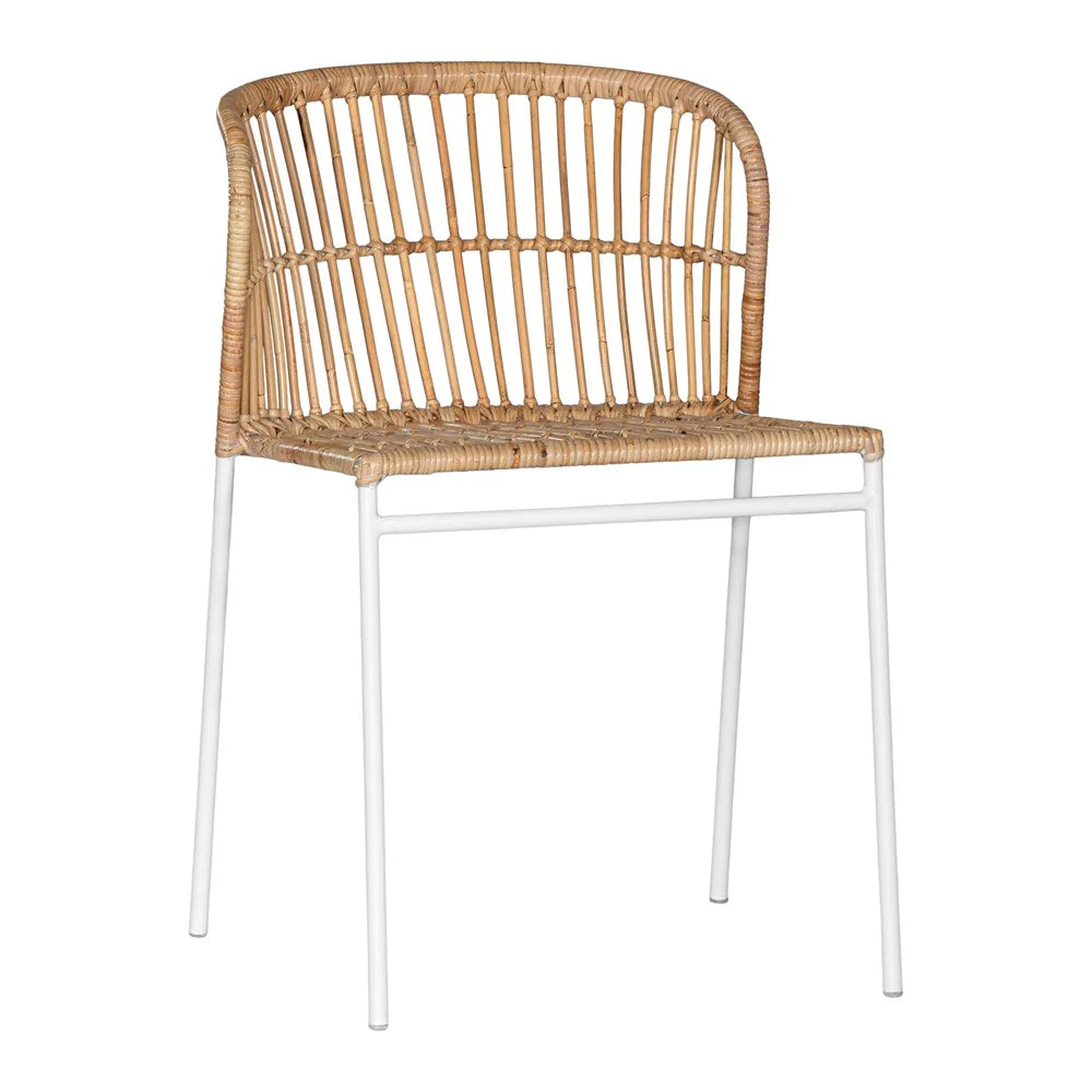 MERU DINING CHAIR | NATURAL RATTAN– Green Design Gallery