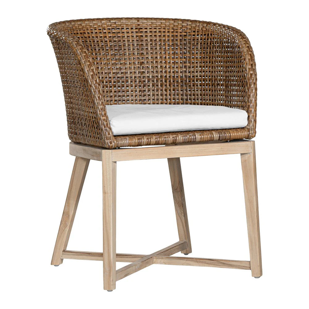 TULA OUTDOOR DINING CHAIR | NATURAL– Green Design Gallery