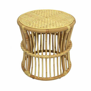 ANNA SIDE TABLE / NATURAL RATTAN– Green Design Gallery