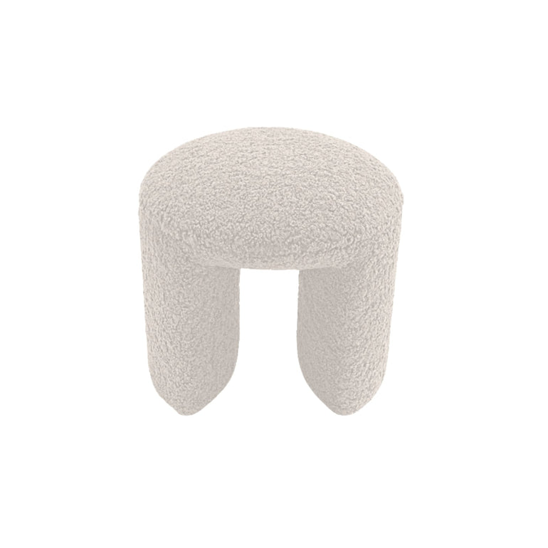 AURORA STOOL | FAUX SHEEPSKIN | 4 COLOR CHOICES– Green Design Gallery