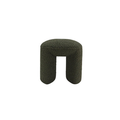 AURORA STOOL | FAUX SHEEPSKIN | 4 COLOR CHOICES– Green Design Gallery
