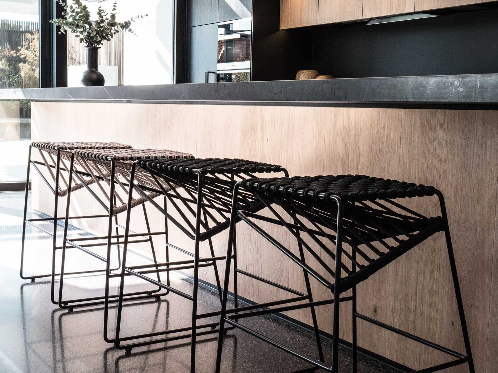 CABLE BARCHAIR / COUNTER STOOL / VARIOUS COLORS– Green Design Gallery