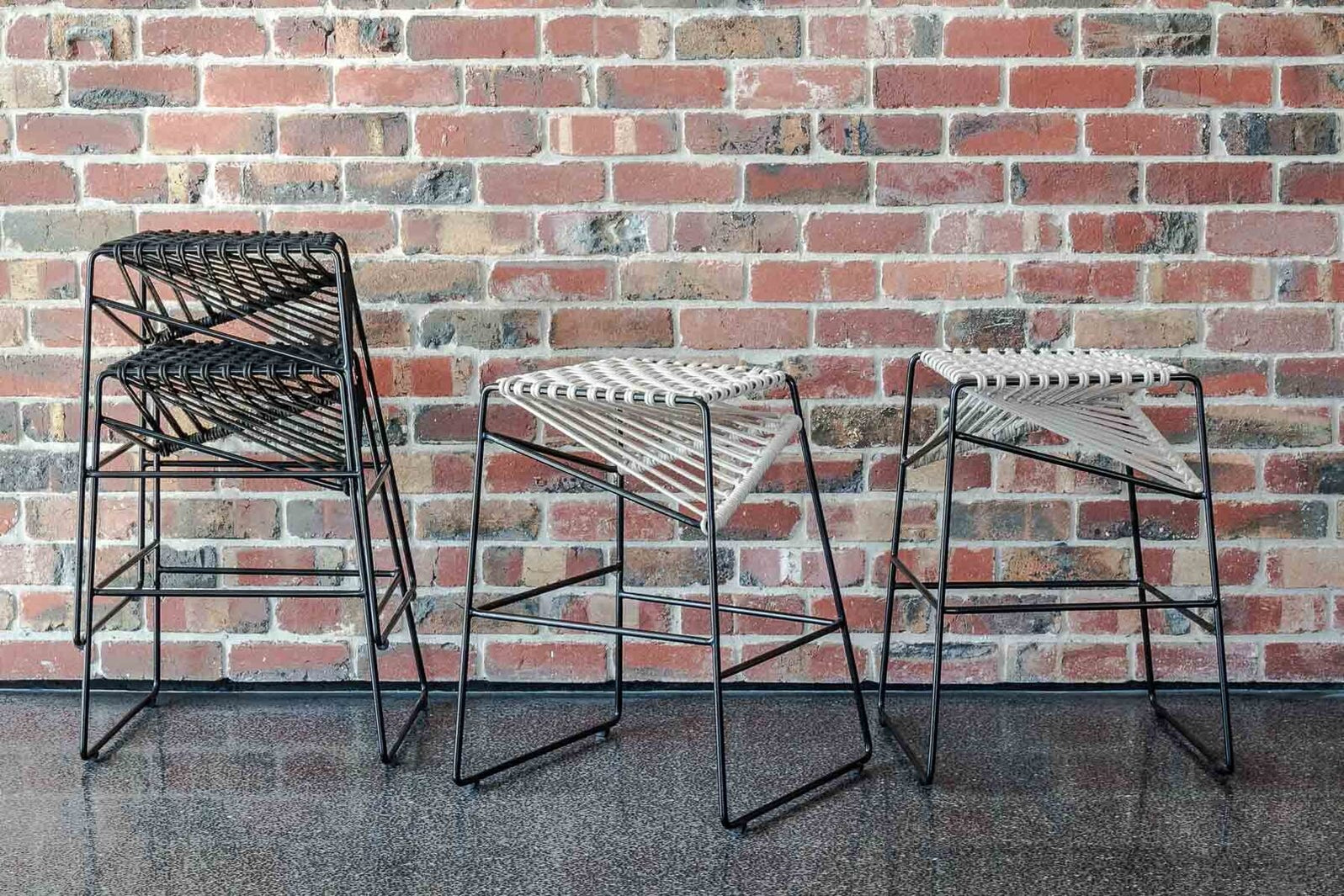 CABLE BARCHAIR / COUNTER STOOL / VARIOUS COLORS– Green Design Gallery