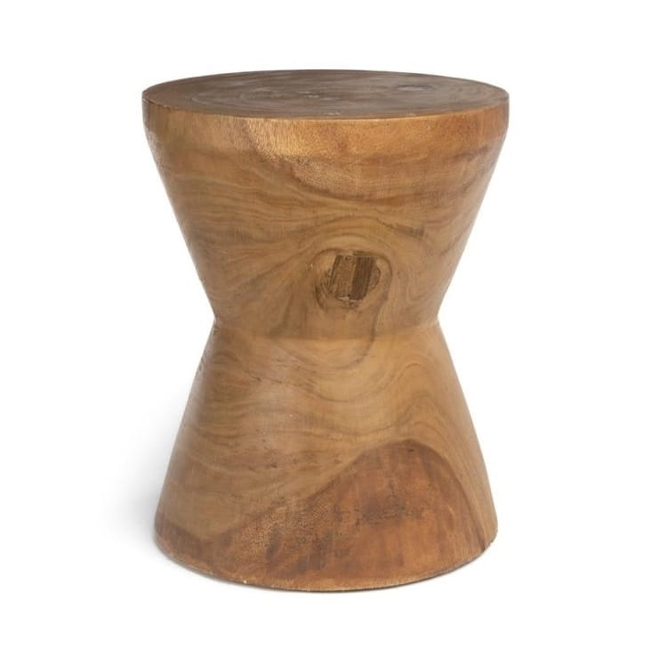 PACHA MAMA STOOL +SIDE TABLE | NATURAL– Green Design Gallery