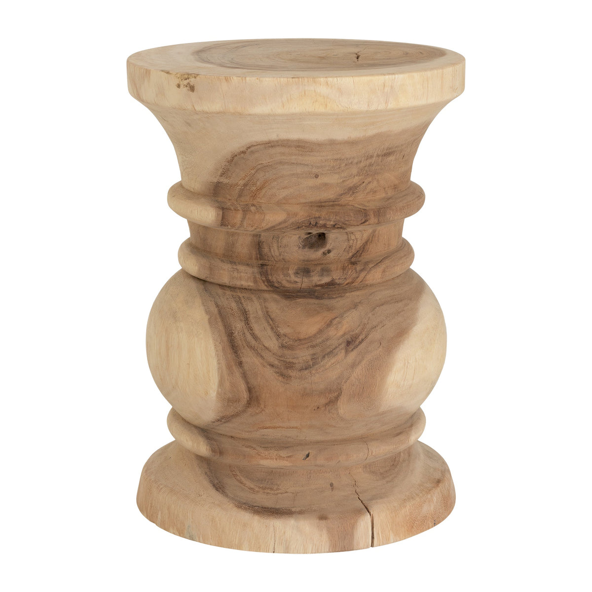 RHODES STOOL + SIDE TABLE | NATURAL– Green Design Gallery