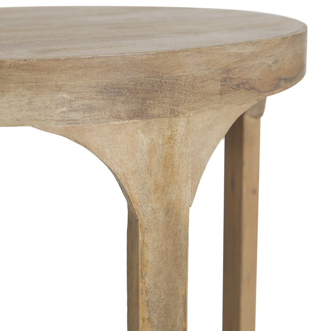 SCOUT SIDE TABLE | RUSTIC BLONDE– Green Design Gallery