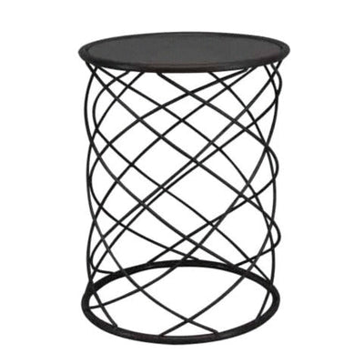 SPHERE SIDE TABLE / BLACK– Green Design Gallery